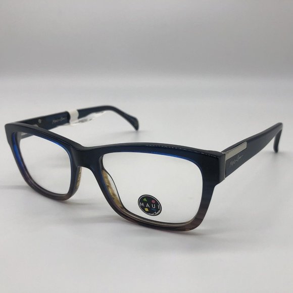 Maui and Sons | Accessories | Maui Sons Ms5552 Eyeglass Frames Blue Brown Black Tortoise New ...